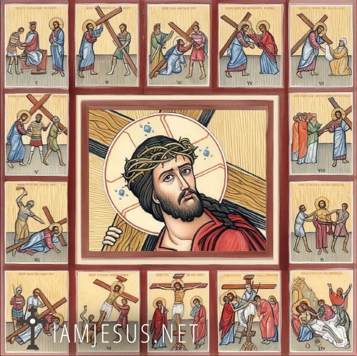 Traditional Stations of the Cross by St. Alphonsus Liguori – I Am Jesus