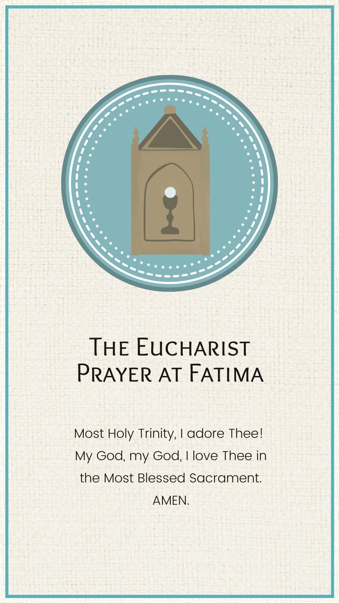 Pray to God Five Fatima Prayers Sent from Heaven in a Miracle